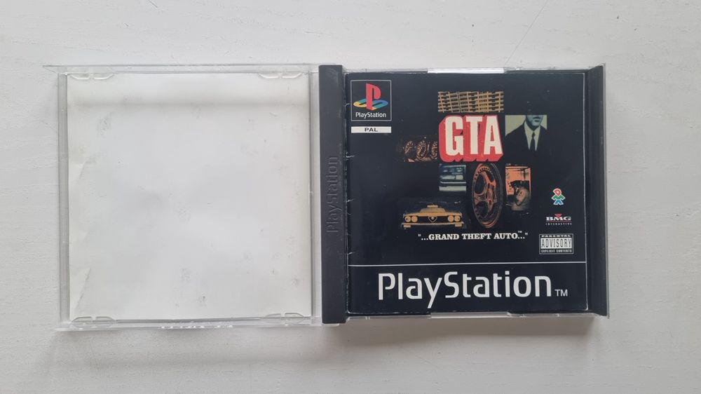 GTA Grand Theft Auto PS1Spiel Original Verpackung Anleitung (Gebraucht ...
