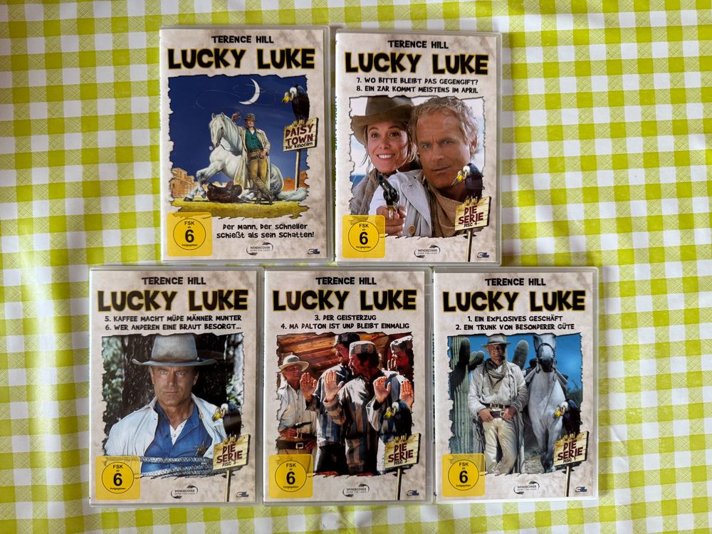 Lucky Luke - Terence Hill - Die komplette Serie - DVD (Gebraucht) in ...