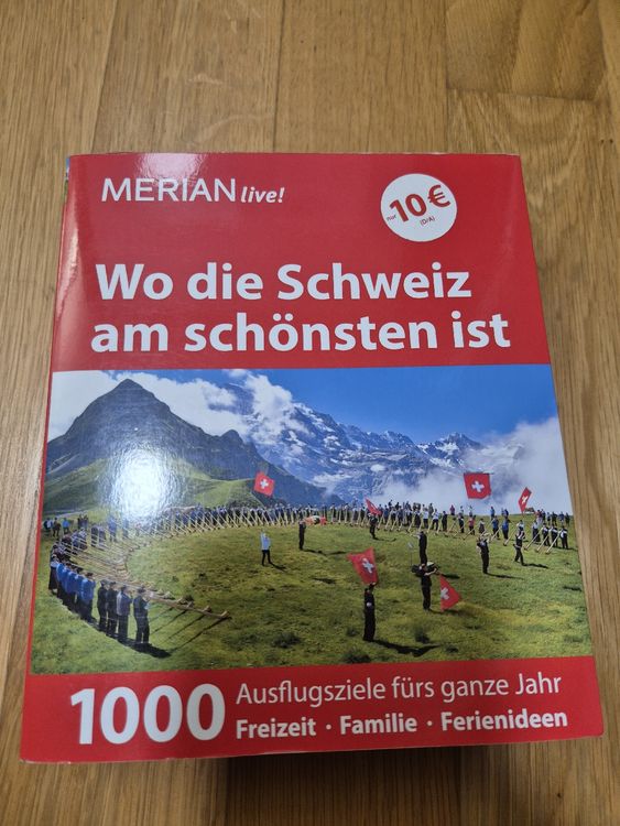 Merian live! Wo die Schweiz am schönsten ist -Top Zustand! (Neu (gemäss ...