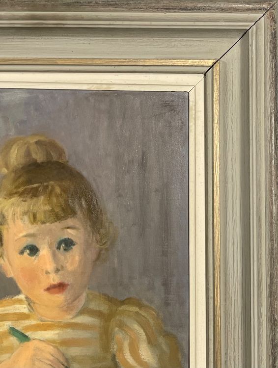 Portrait Gemälde unleserlich Signiert | Kaufen auf Ricardo