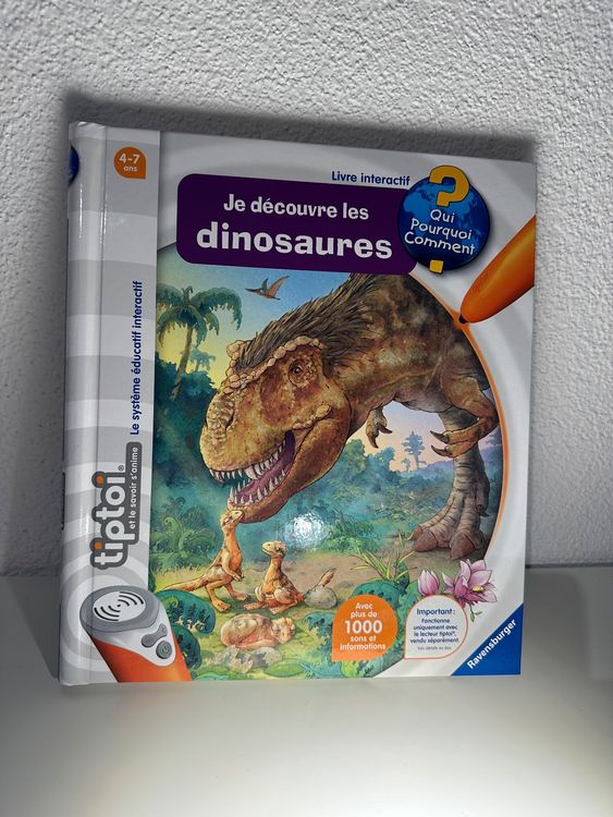 tiptoi Livre interactif- Je découvre les dinosaures NEUF | Kaufen auf ... tiptoi Livre interactif- Je découvre les dinosaures NEUF | Kaufen auf ...