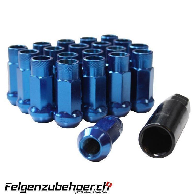 Radmuttern GT50 Blau M12X1.25 Stahl (Neuf avec emballage d'origine) à ...