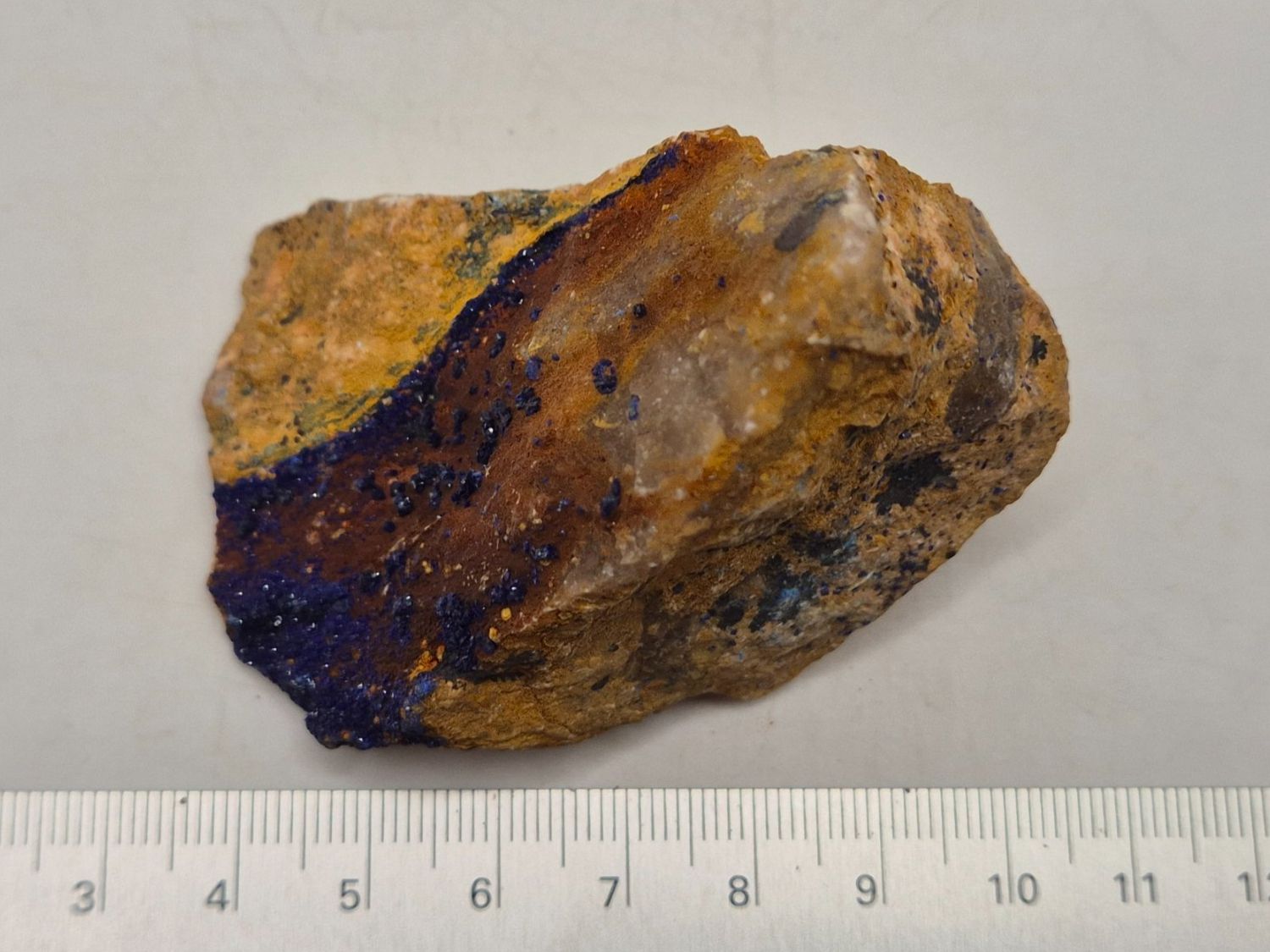 Azurit Kristalle auf Matrix, aus Marokko (137) (Neu und ...