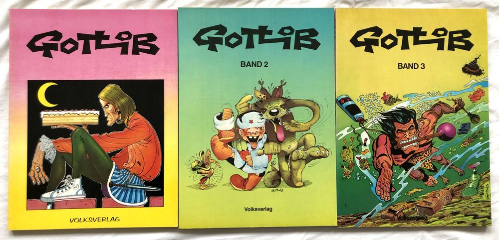 GOTLIB - Band 1/2/3 - Komplette Reihe - Volksverlag (Gebraucht) in ...