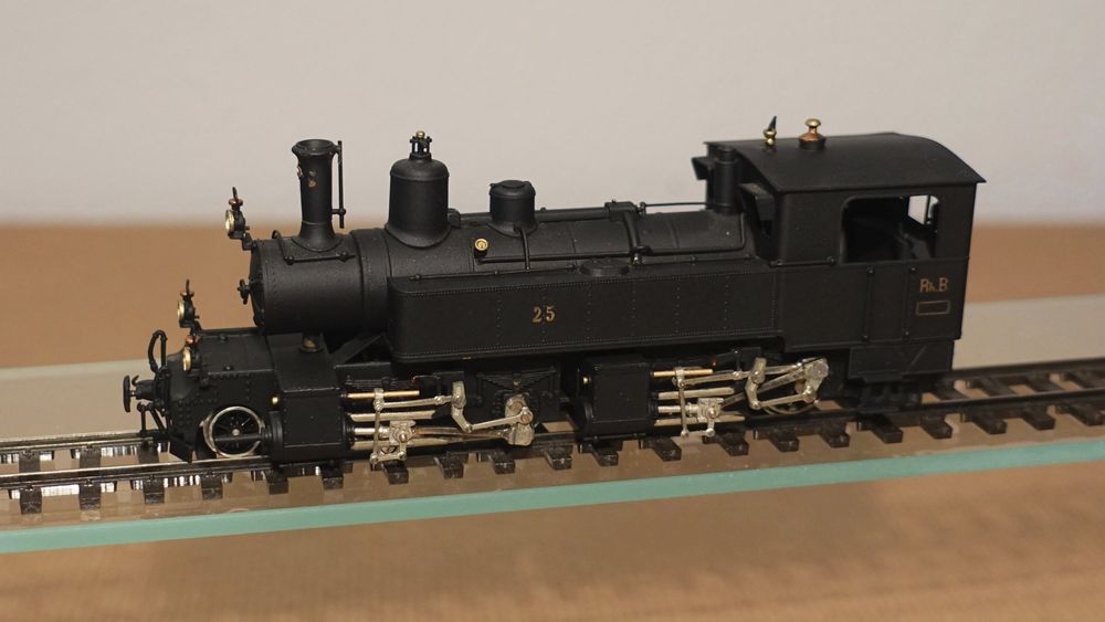 Ferro-Suisse H0m: RhB G2/3+2/2 25 (Mallet), GS analog (Neu (gemäss ...