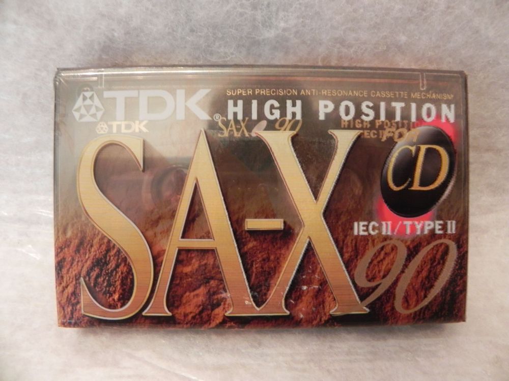 TDK SA-X 90 Cassette Neu in OV (Neu und originalverpackt) in Basel für ...