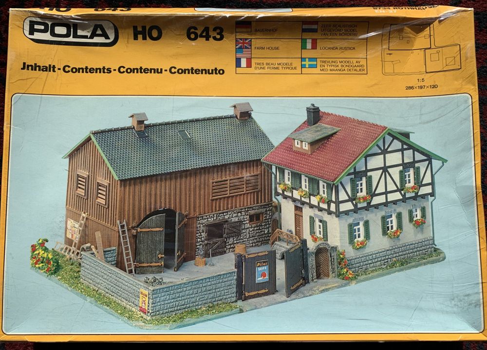 Pola Bausatz 643 H0 Bauernhof (Neu und originalverpackt) in Volketswil ...