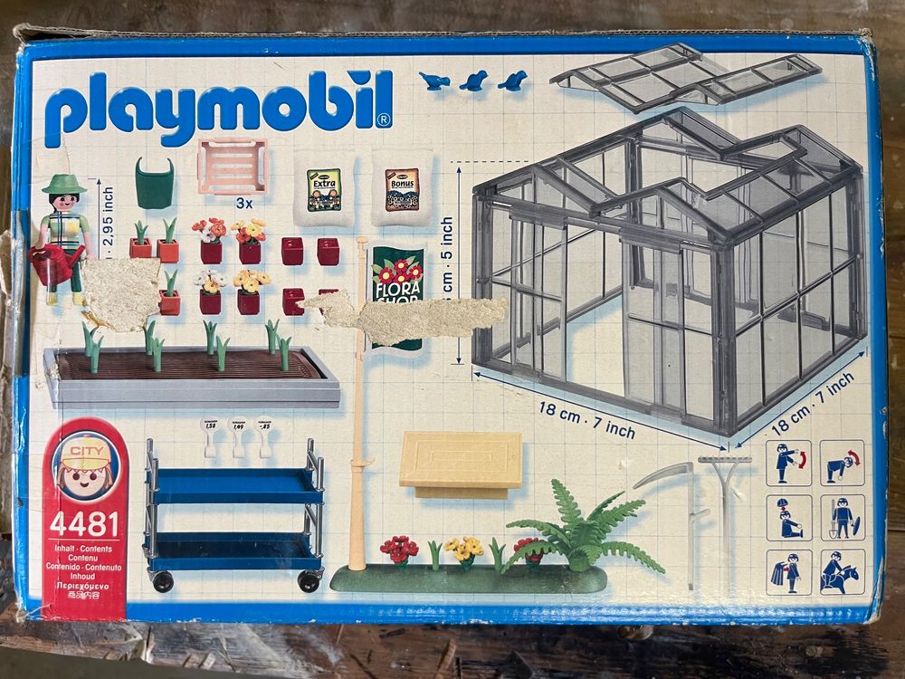 Playmobil 4481:Jardin et serre (D'occasion) à Buix pour CHF 5 – avec ...