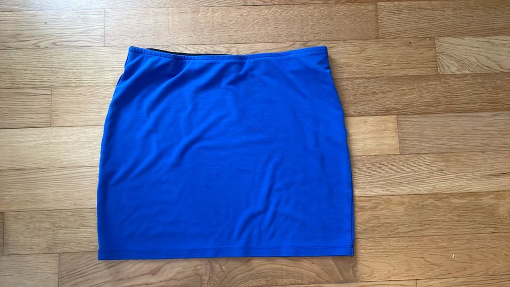 Blauer Minirock Stretch Gr. S elegant bequem | Kaufen auf Ricardo