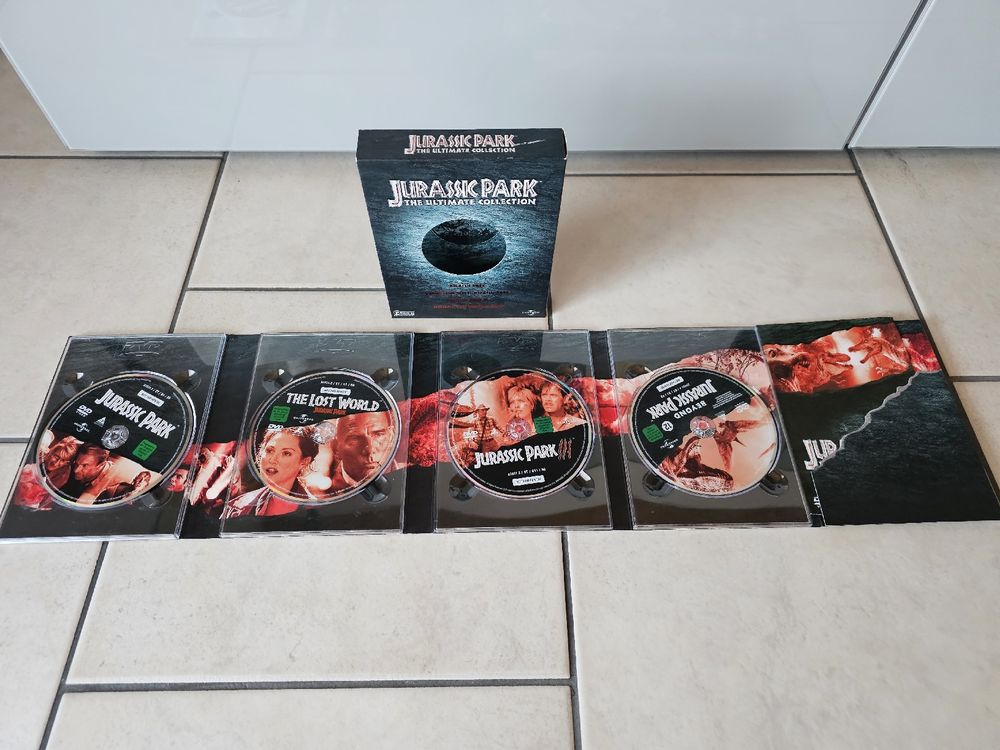 Jurassic Park - The Ultimate Collection / 4 DVD Box (Gebraucht) in ...