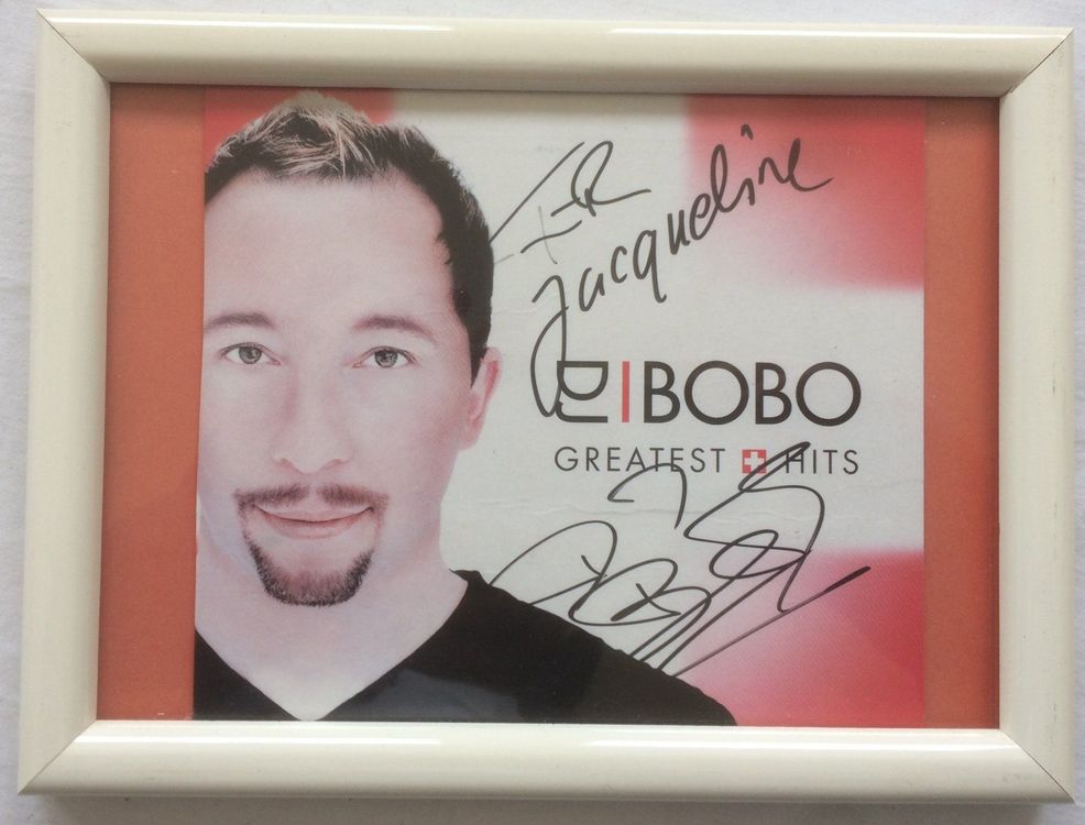 Originalautogramm - DJ BOBO (Gebraucht) in Schaffhausen für CHF 10 ...