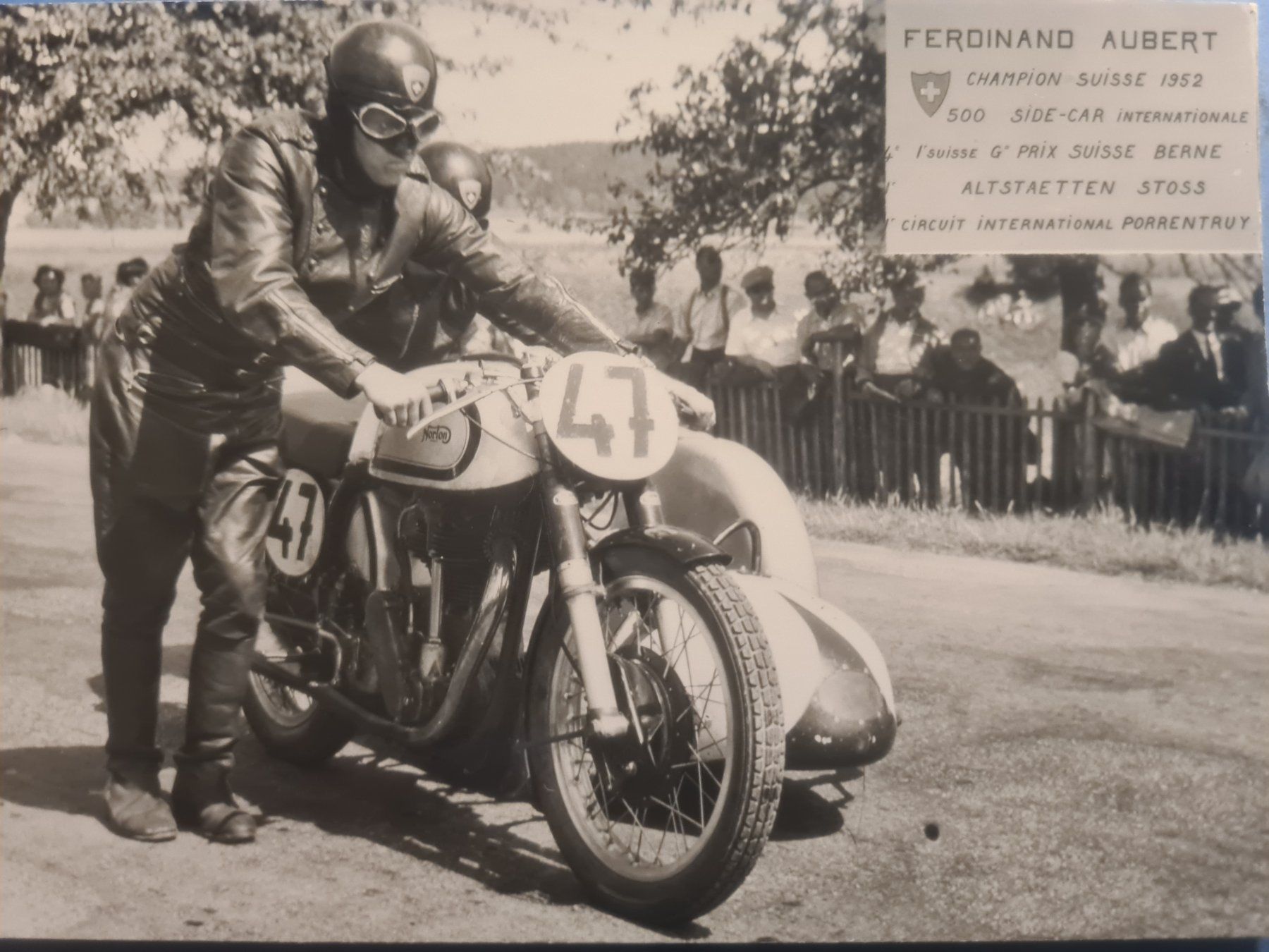 NORTON MANX SIDE-CAR FOTO VINTAGE COLLECTION (Gebraucht) in Bellevue ...