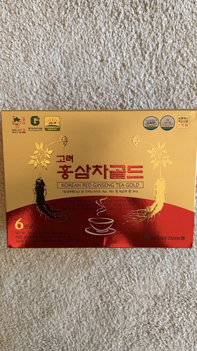 Korean Red Ginseng Tea Gold - Boost Your Health and skin (Neu und ...