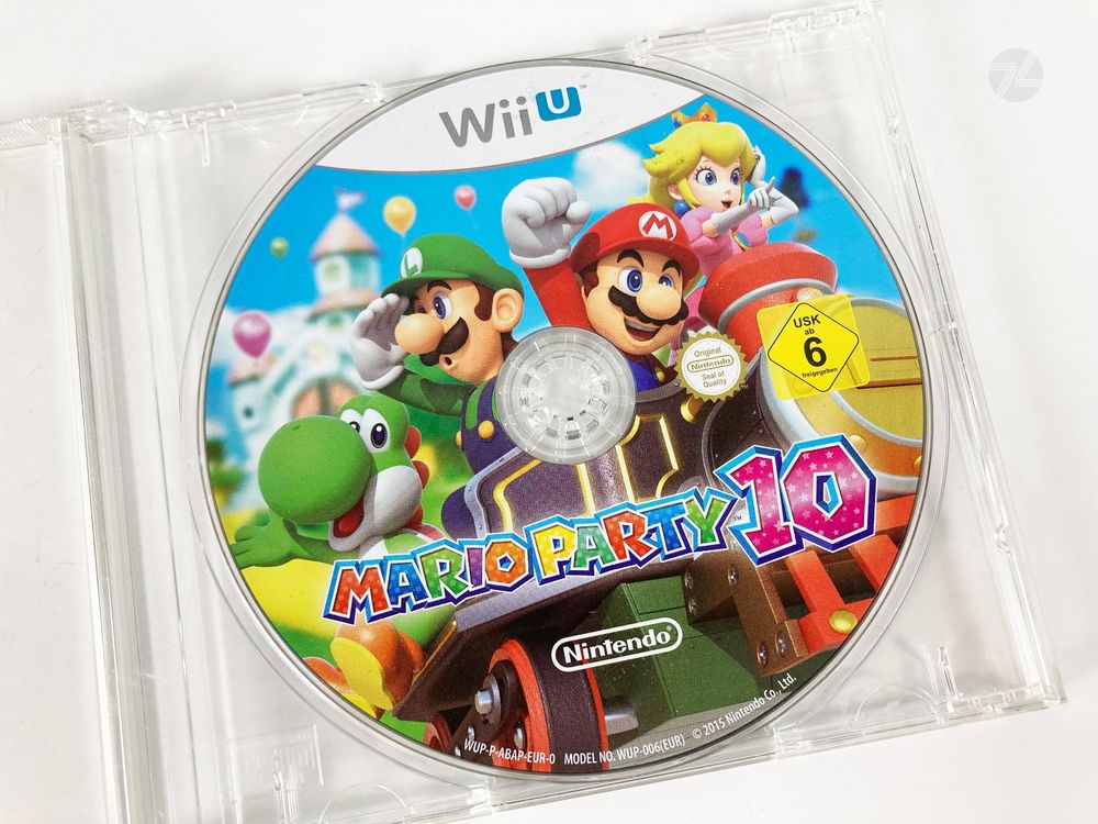 MarioParty 10 Wii-U Nintendo Game Disc Only Mario Party (Gebraucht) in ...