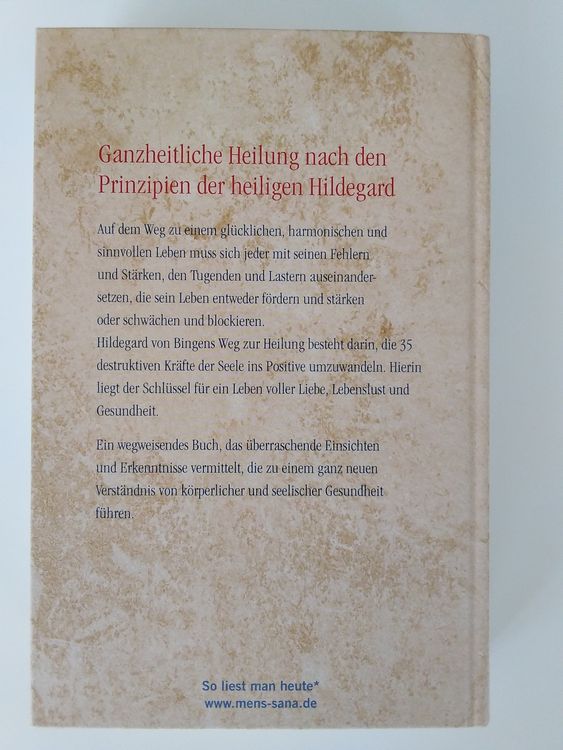 Hildegard von Bingen Psychotherapie (Gebraucht) in Buchrain für CHF 12 ...