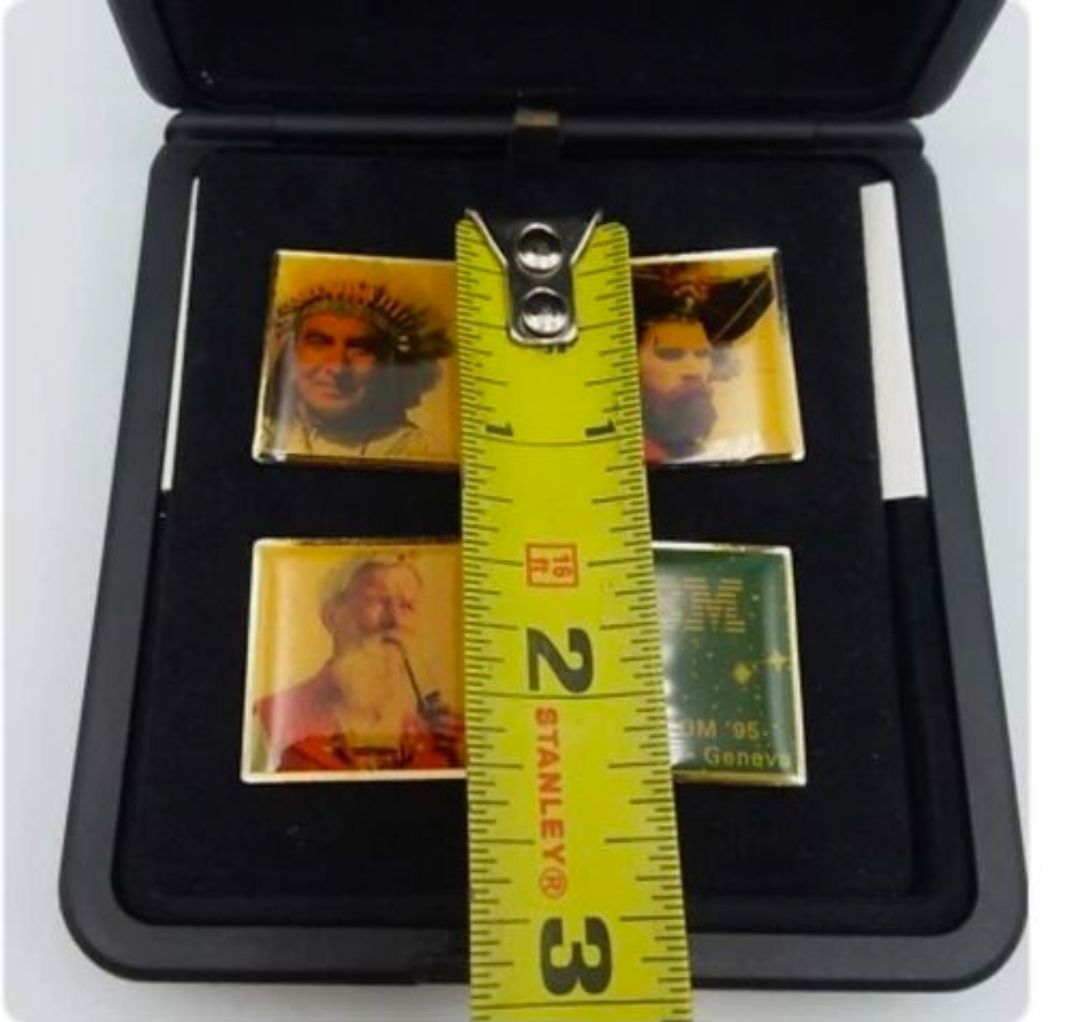 Rare! Set de Pins IBM Telecom 95 Genève - Édition Limitée (Neu (gemäss ...