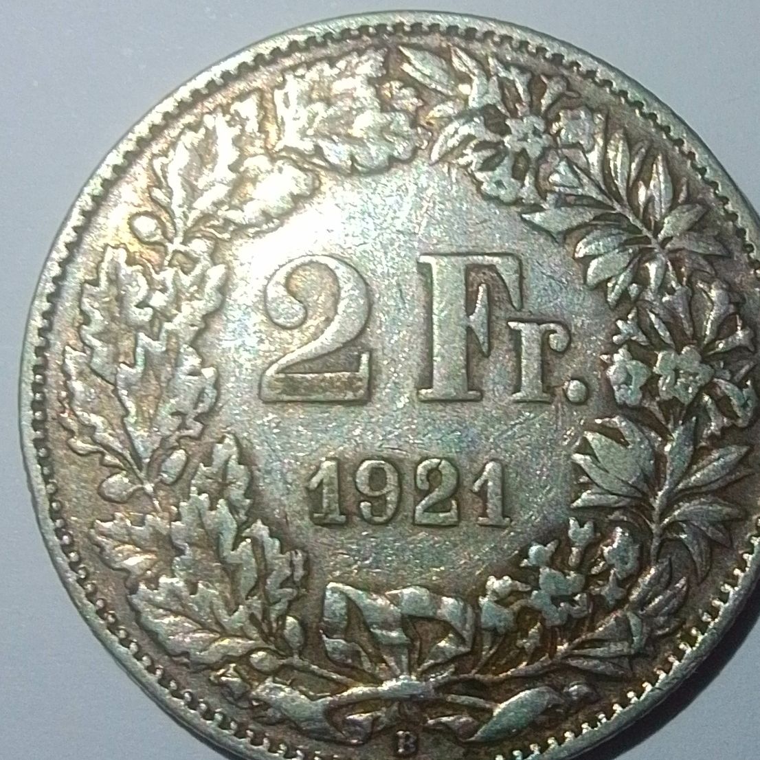 Seltene 2 Franken Münze 1921 - Top Zustand für Sammler (Gebraucht) in ...