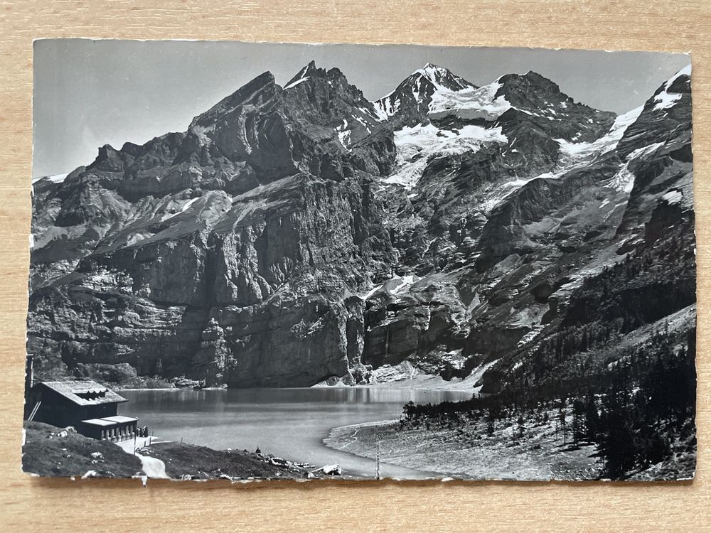 Alte Postkarte Kandersteg Oeschinensee Blümlisalp | Kaufen auf Ricardo