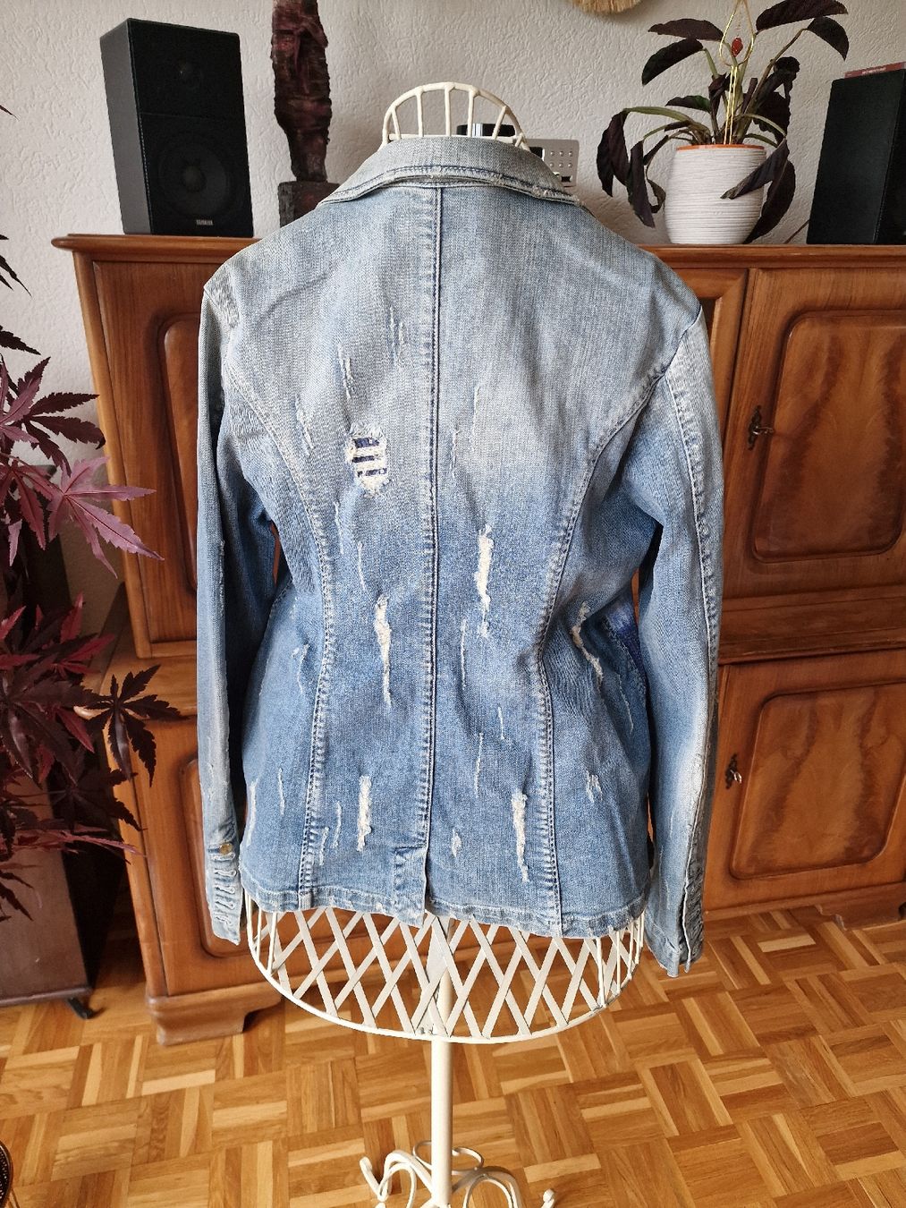 Veste jeans paillettes Manila Grace 38 (Neuf (Voir description)) à ...