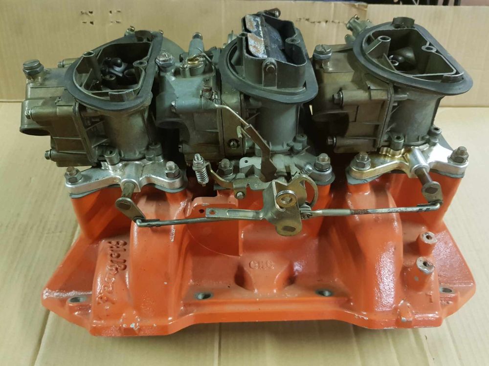 Mopar Big Block SixPack Anlage Vergaser und Intake | Kaufen auf Ricardo