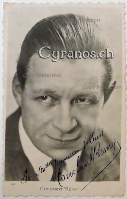 Constant Remy (1882-1958) Schauspieler - Autogramm | Kaufen auf Ricardo