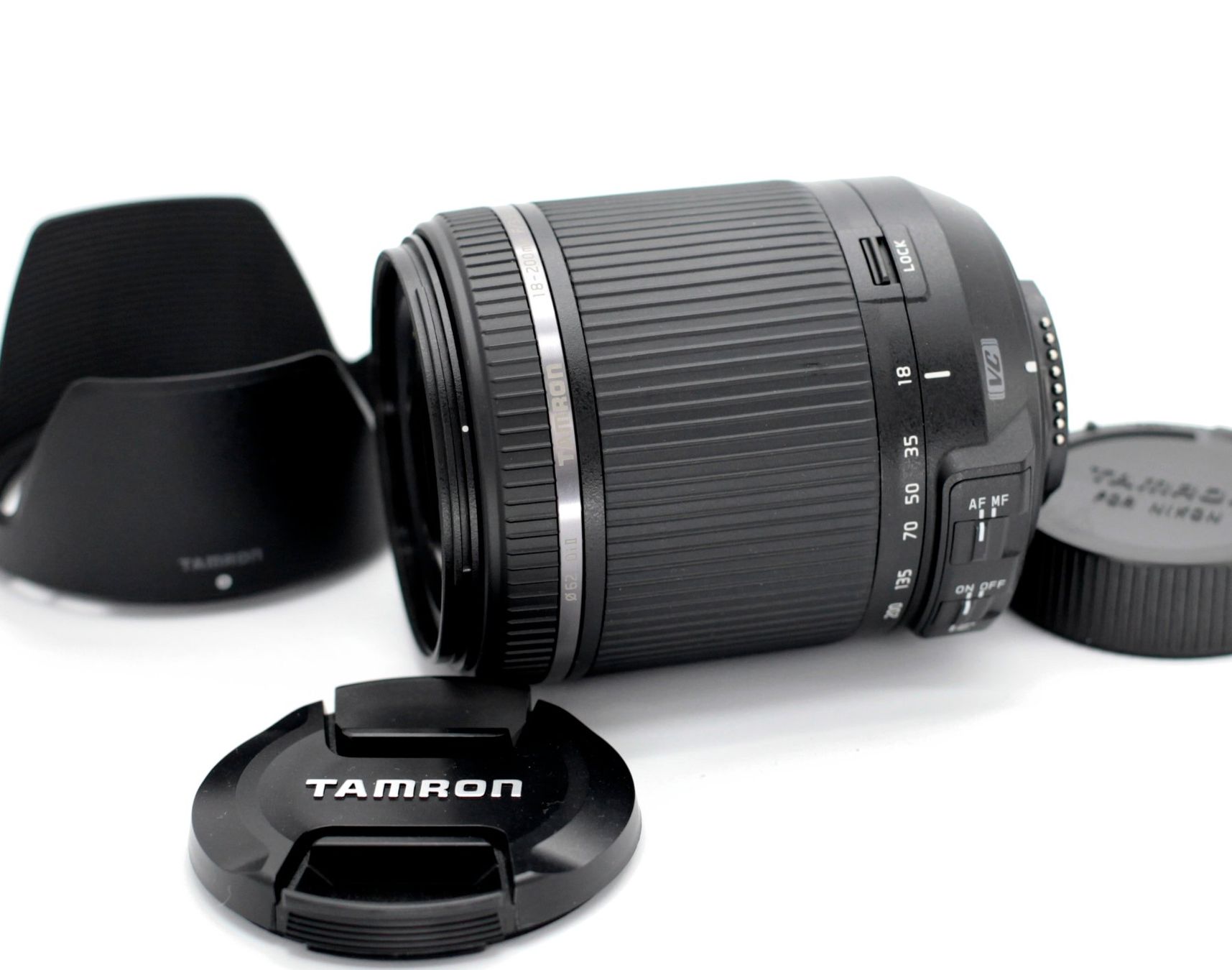 Tamron 18-200 mm F3.5-6.3 Di II VC (B018) f. Nikon DX (Gebraucht) in ...