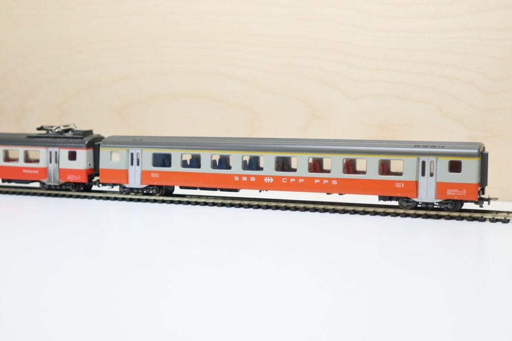 Liliput 4 x SBB Swiss Express Personenwagen Set | Kaufen auf Ricardo