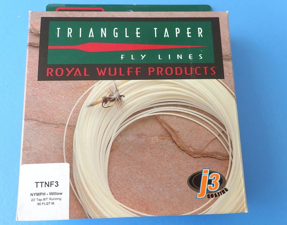 Fliegenschnur Wulff Triangle Taper Nymph Indicator TTNF 3F (Gebraucht ...
