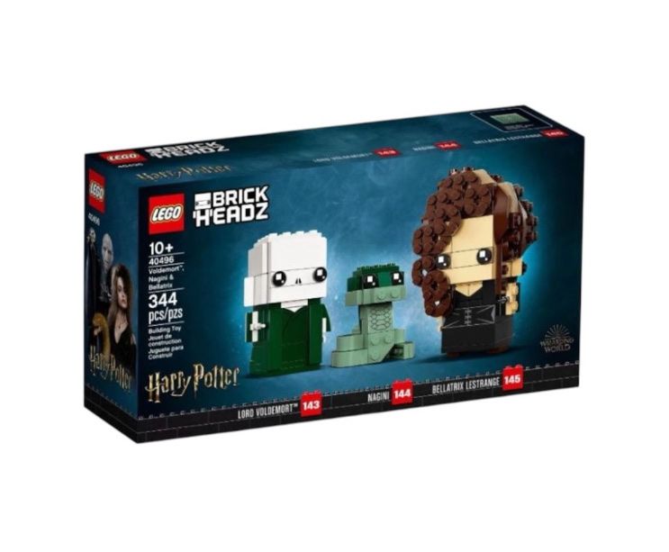 LEGO 40496, Brickheadz, Lord Voldemort, Nagini, Bellatrix (Neu und ...