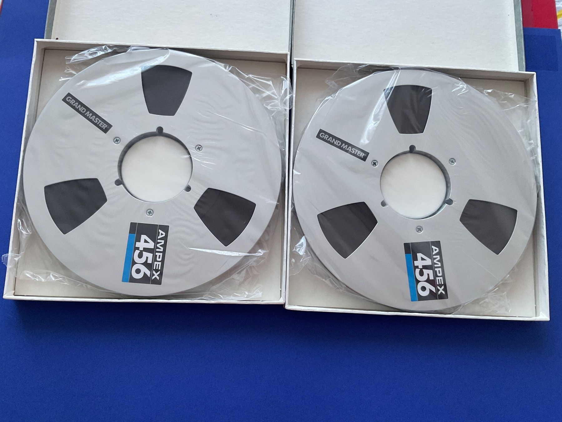 2X AMPEX GRAND MASTER 456 für Studer,Otari, Nagra (Gebraucht) in ...