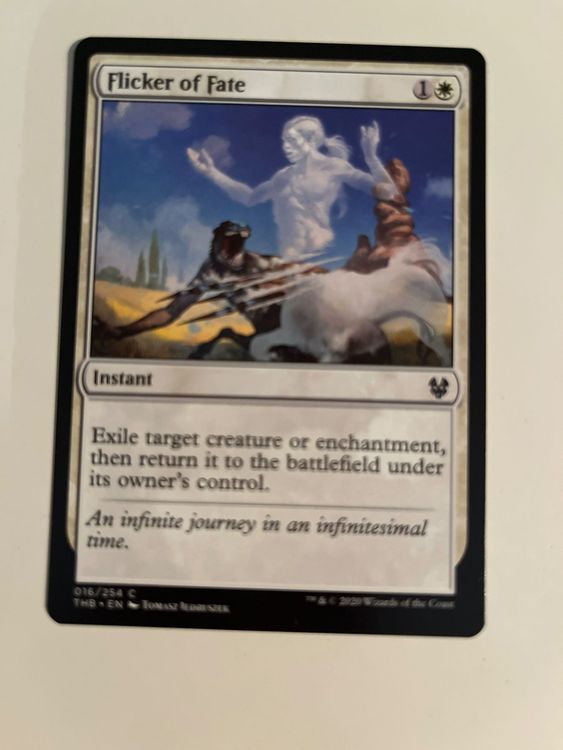 1 x Flicker of Fate - Magic: The Gathering - MtG (Gebraucht) in Kriens ...