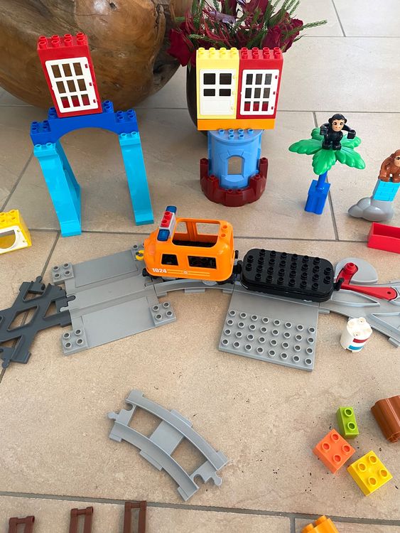 Lego Duplo Mega Set mit Batterie Lok 75 Teile , NEU !!! | Kaufen auf ...