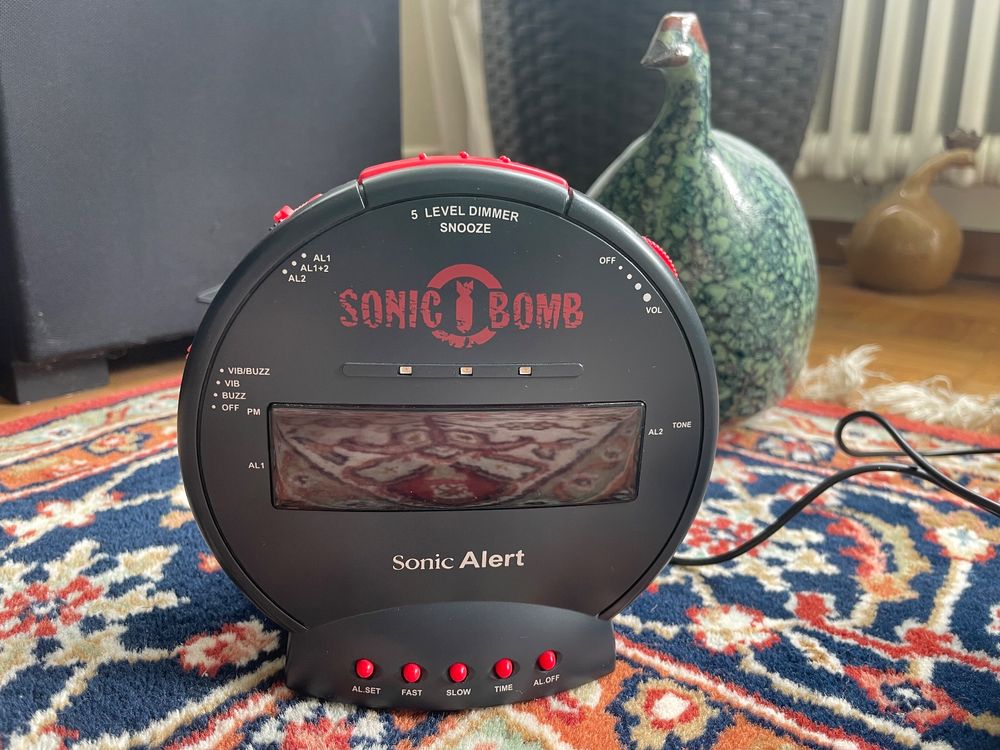 Sonic Bomb Wecker | Kaufen auf Ricardo