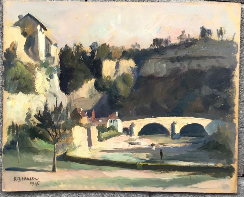 Renée Yolande HAUSER (1919-2008) Gemälde Signiert | Kaufen auf Ricardo