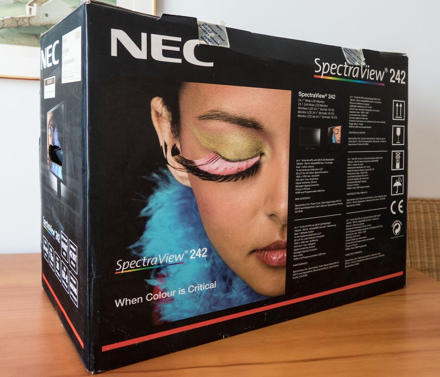 Monitor NEC Spectraview für Farbbildbearbeitung 24" (Neu und ...