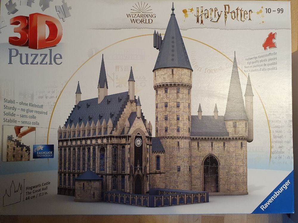 Harry Potter Hogwarts Castle 3d Puzzle (Gebraucht) in Wangen an der ...