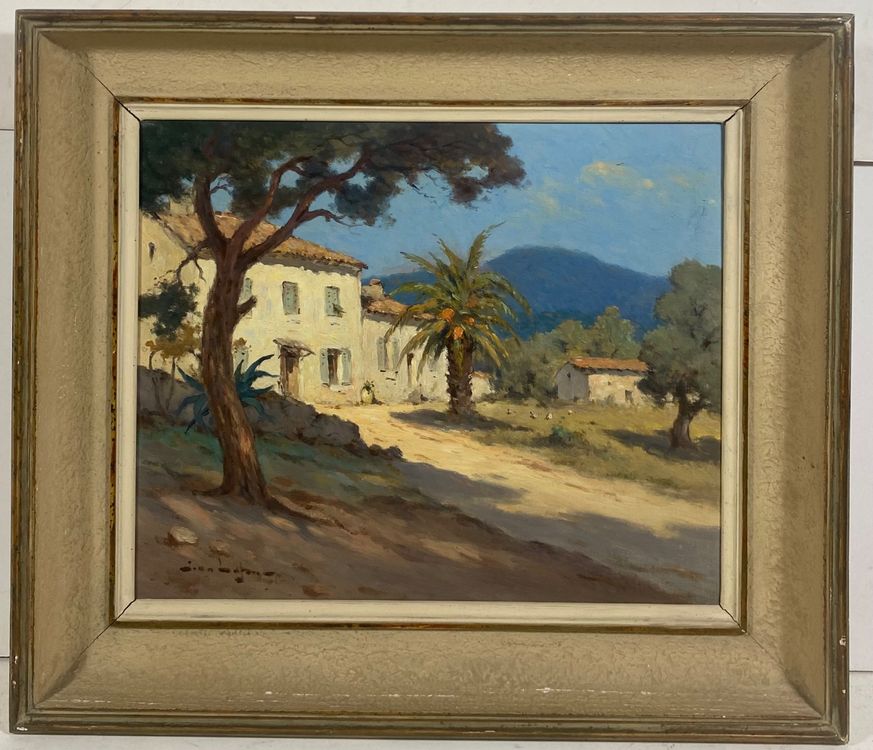 Garten Ansicht Gemälde mit Hühner Unleserlich Signiert (Gebraucht) in Root für CHF 30 – mit ...