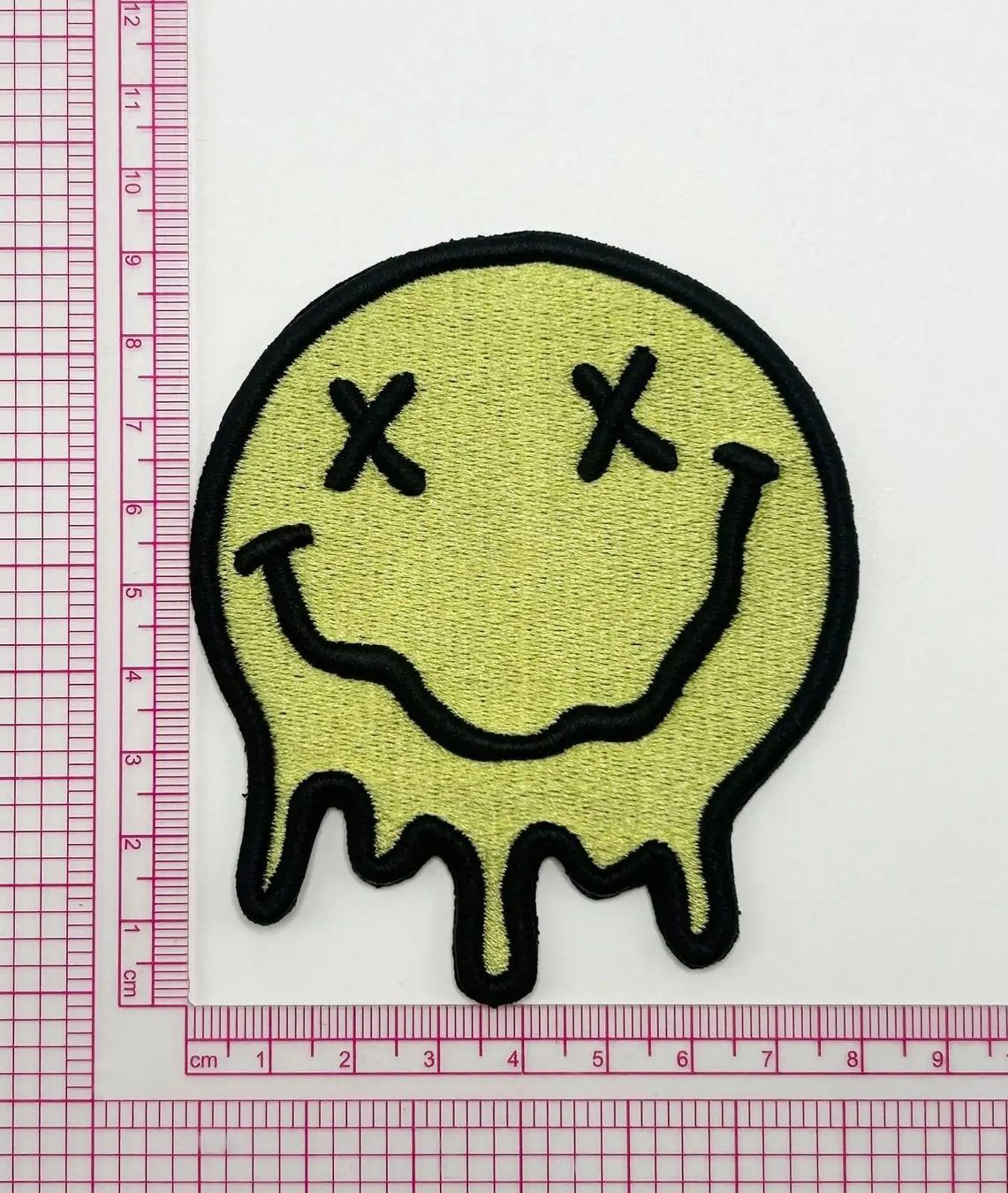 Smiley Face 3D Stickpatch – 3D‑Aufnäher – neu (Neu und originalverpackt ...