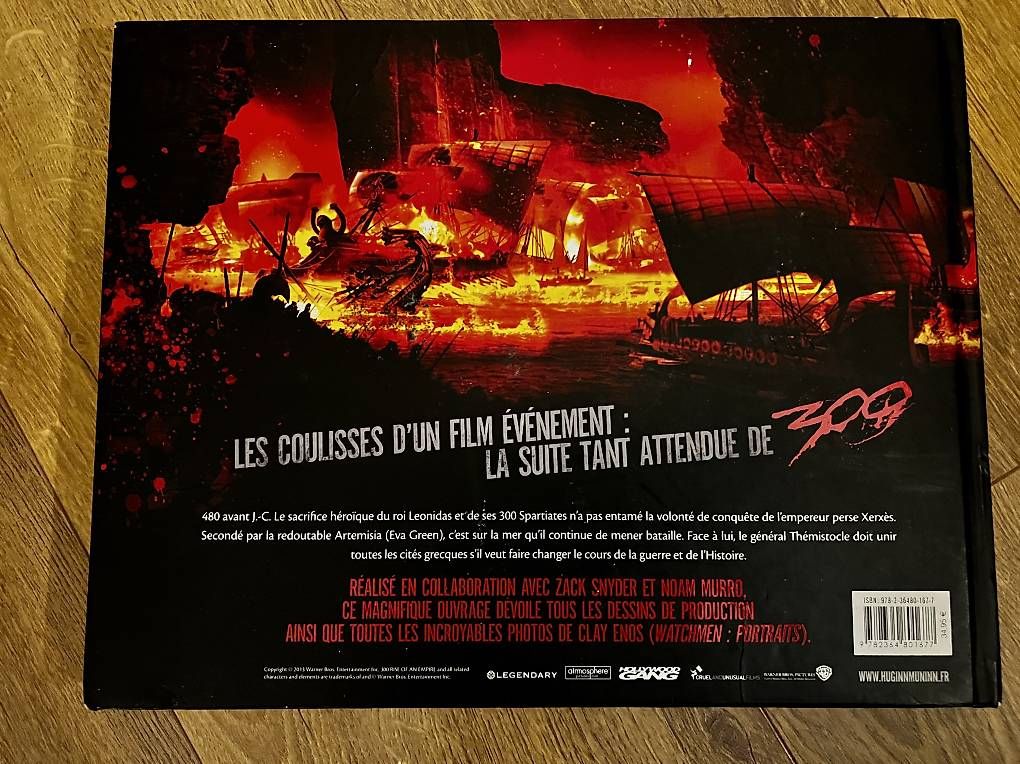 Livre making of film 300 la Naissance d'un empire (D'occasion) à ...