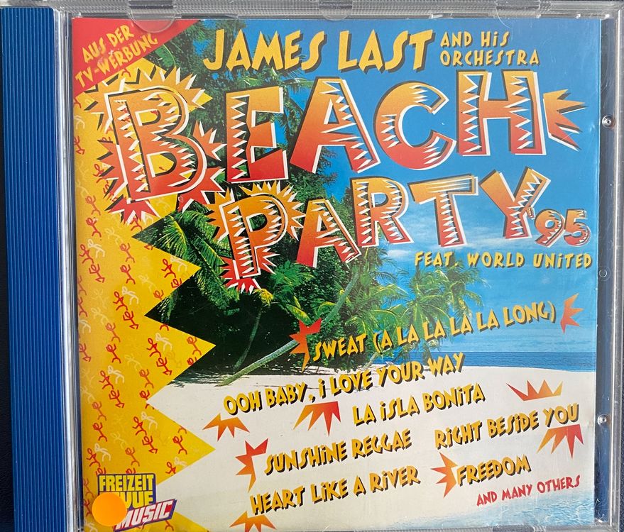 James Last - Beach Party '95 CD - Sommerhits pur!🎶🔥😎 (Gebraucht) in Rain für CHF 2 – mit ...
