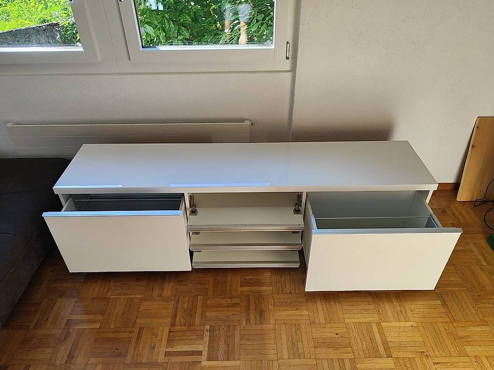 Imagedetailikea Tv Bank Besta Burs Mit Wandschrank Ebay 2022 09 01326619