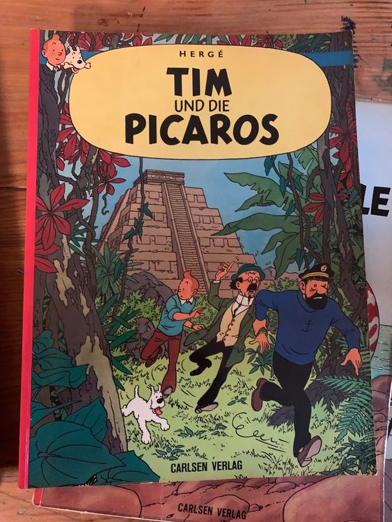 10 x Tim und Struppi Comics 70er Herge Carlsen | Kaufen auf Ricardo
