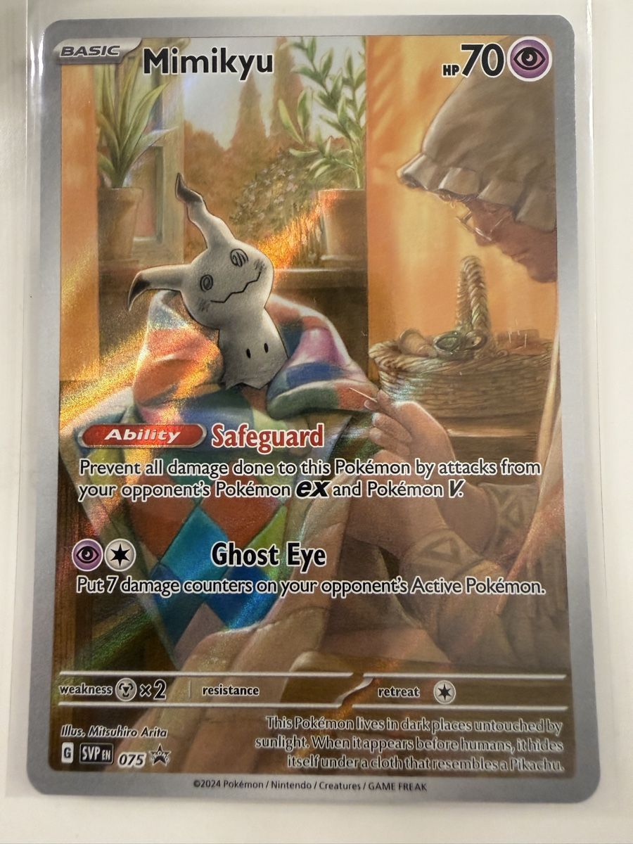 Pokemon Mimikyu Promo 075 (Neu (gemäss Beschreibung)) in St. Margrethen ...