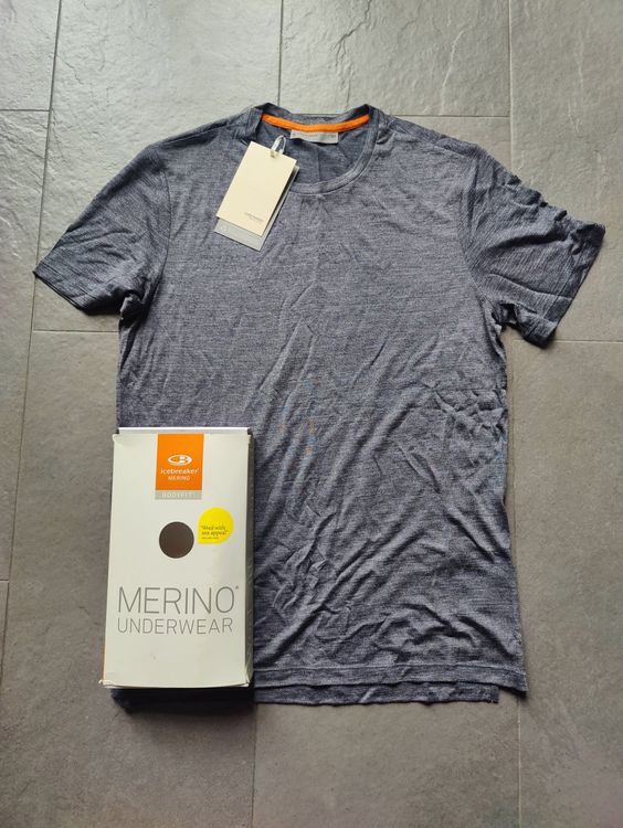 Icebreaker Tee Mérino 125 Cool-Lite Sphere III S/S NEW Gris | Kaufen ...