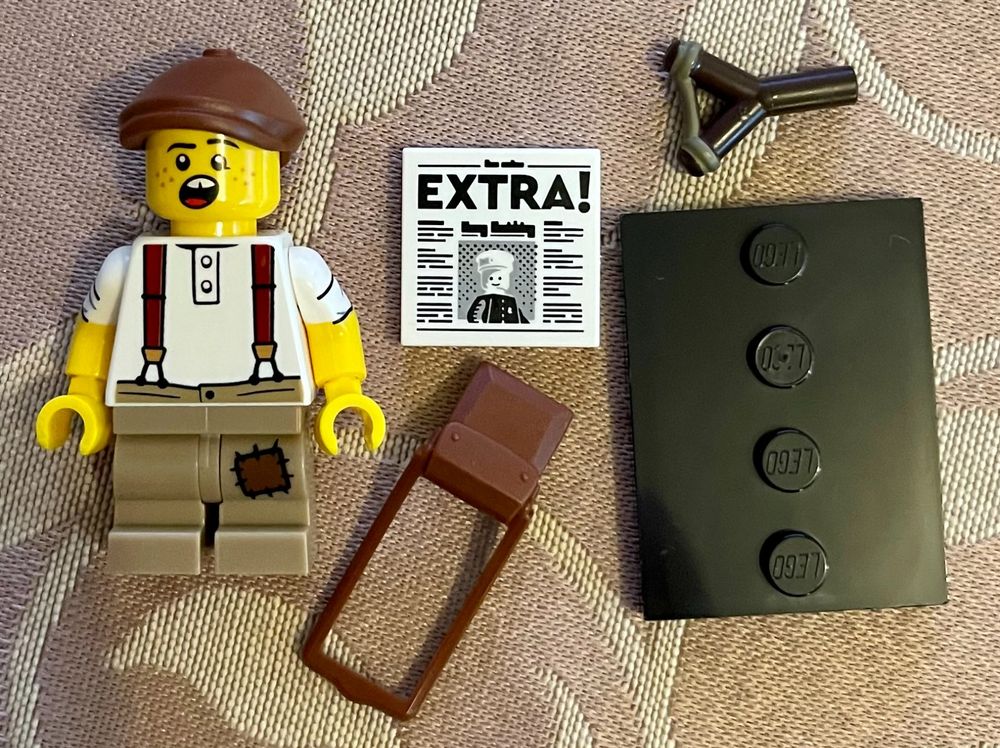 Lego Minifigure Series 24 - Newspaper Kid | Kaufen auf Ricardo