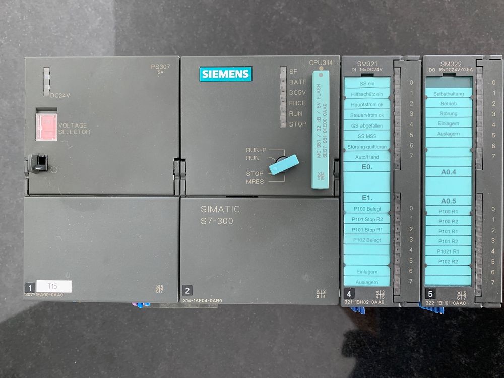 Siemens SPS – Simatic S7-300 (Gebraucht) in Ebnat-Kappel für CHF 70 – mit Lieferung auf Ricardo ...