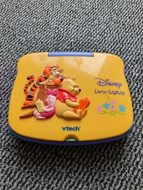 WINNIE the POOH Lern-Laptop LERNSPAß Disney V-TECH (Gebraucht) in ...