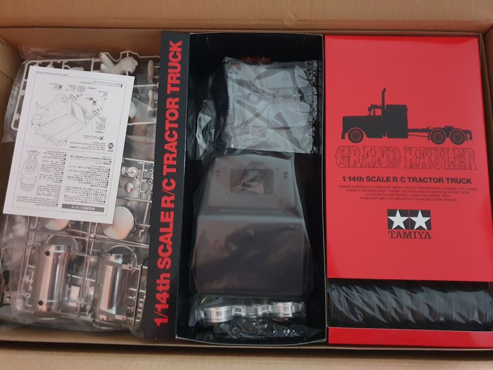 Tamiya Grand Hauler Truck ( Body Matte Black ab Werk ) | Kaufen auf Ricardo