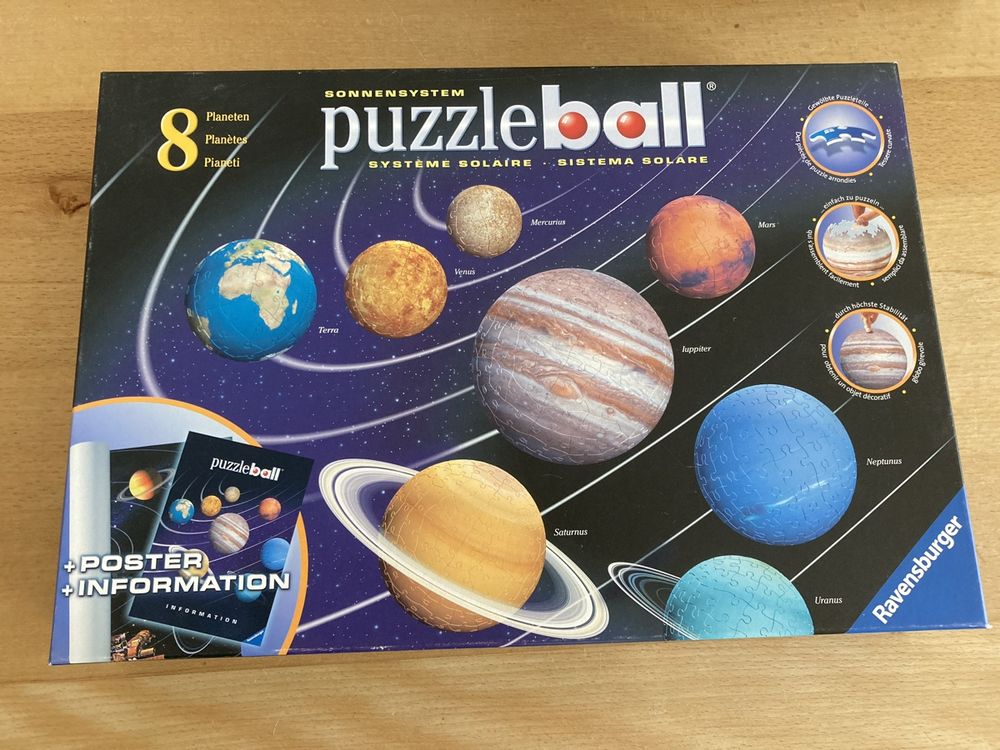 Puzzleball Sonnensystem 3D Puzzle | Kaufen auf Ricardo