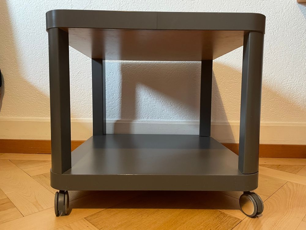 TINGBY Beistelltisch mit Rollen, grau | Kaufen auf Ricardo